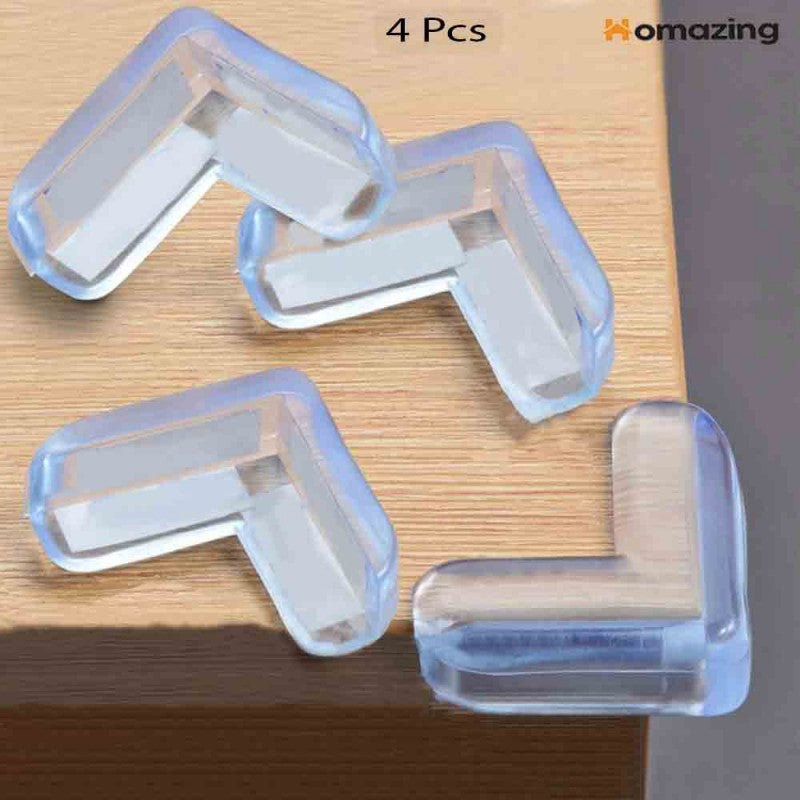 4 Pcs Silicone Table Corner Edge Protector Covers – Homazing