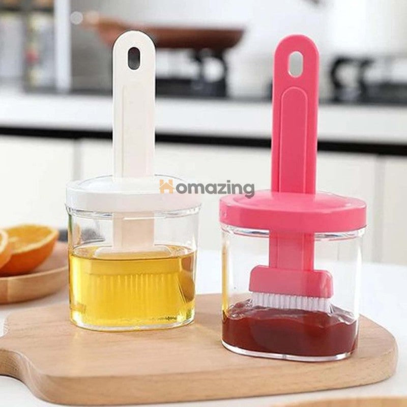 Oil Bottle With Brush – Homazing