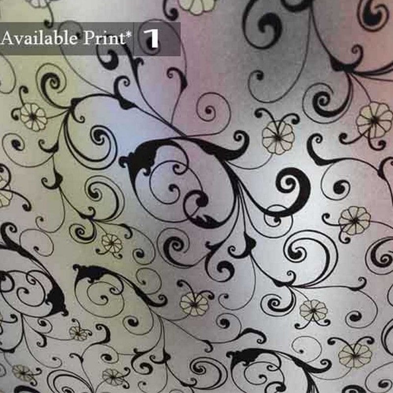 Window Glass Wallpaper Sticker Florals Fancy Pattern – Homazing