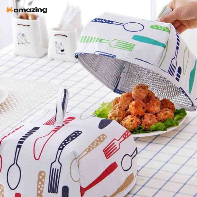 Folding Food Cover Thermal Insulation Aluminum Foil - 2pc Set – Homazing