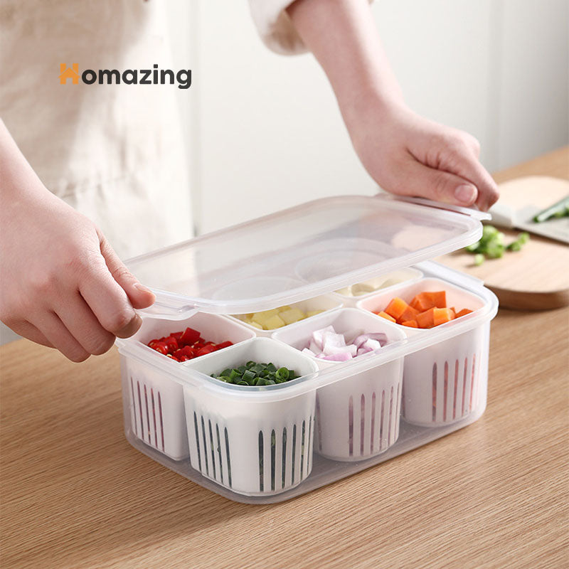 Food & Vegetable Storage Box With Lid – Homazing