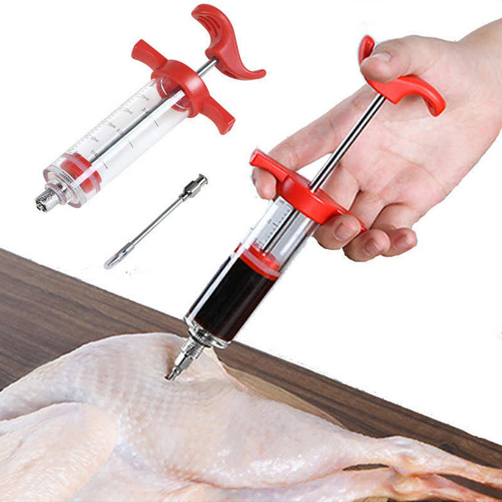 Meat Marinade Injector Syringe With Needle – Homazing