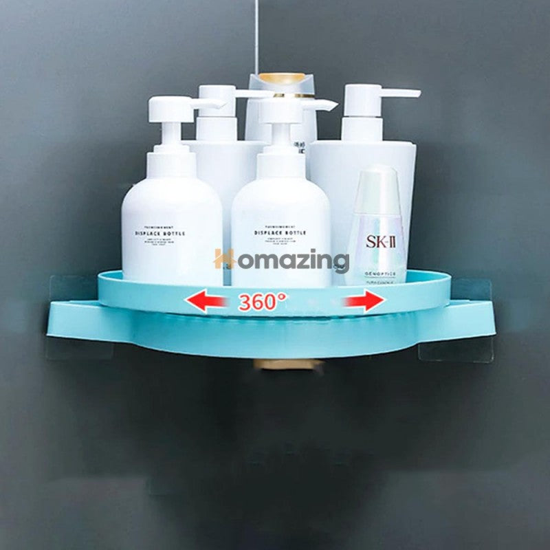 Wall Hanging Corner Shelf Rotating 360 degree – Homazing